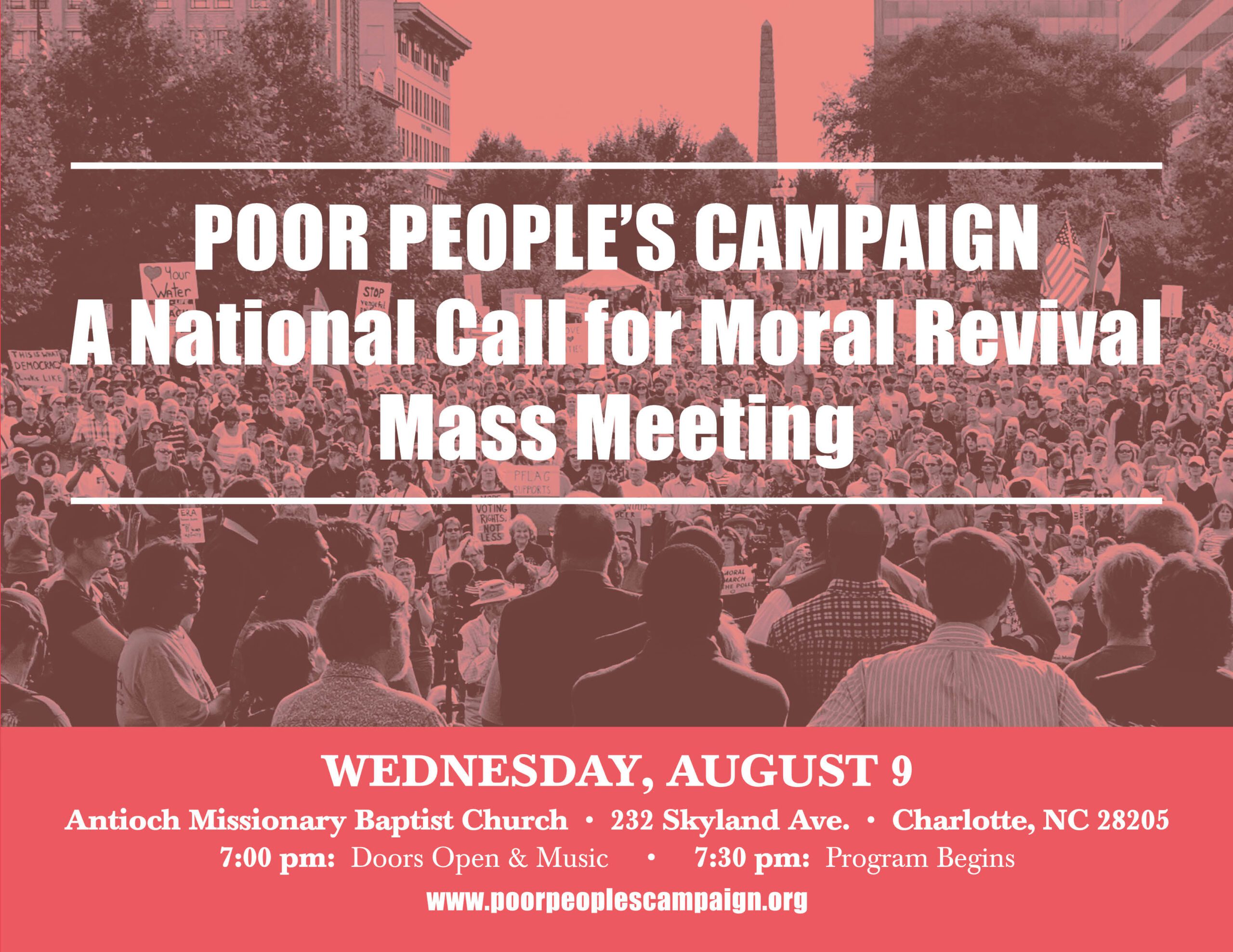Poor People's Campaign: A National Call for Moral Revival Mass Meetings ...