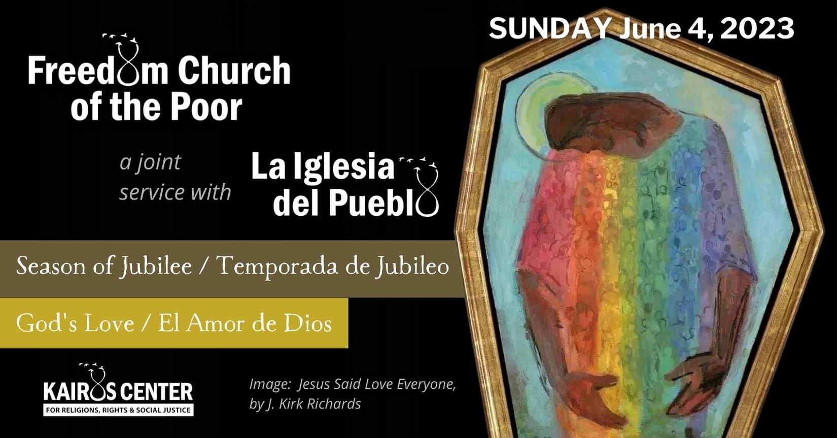 Pride Month: God's Love - Kairos Center