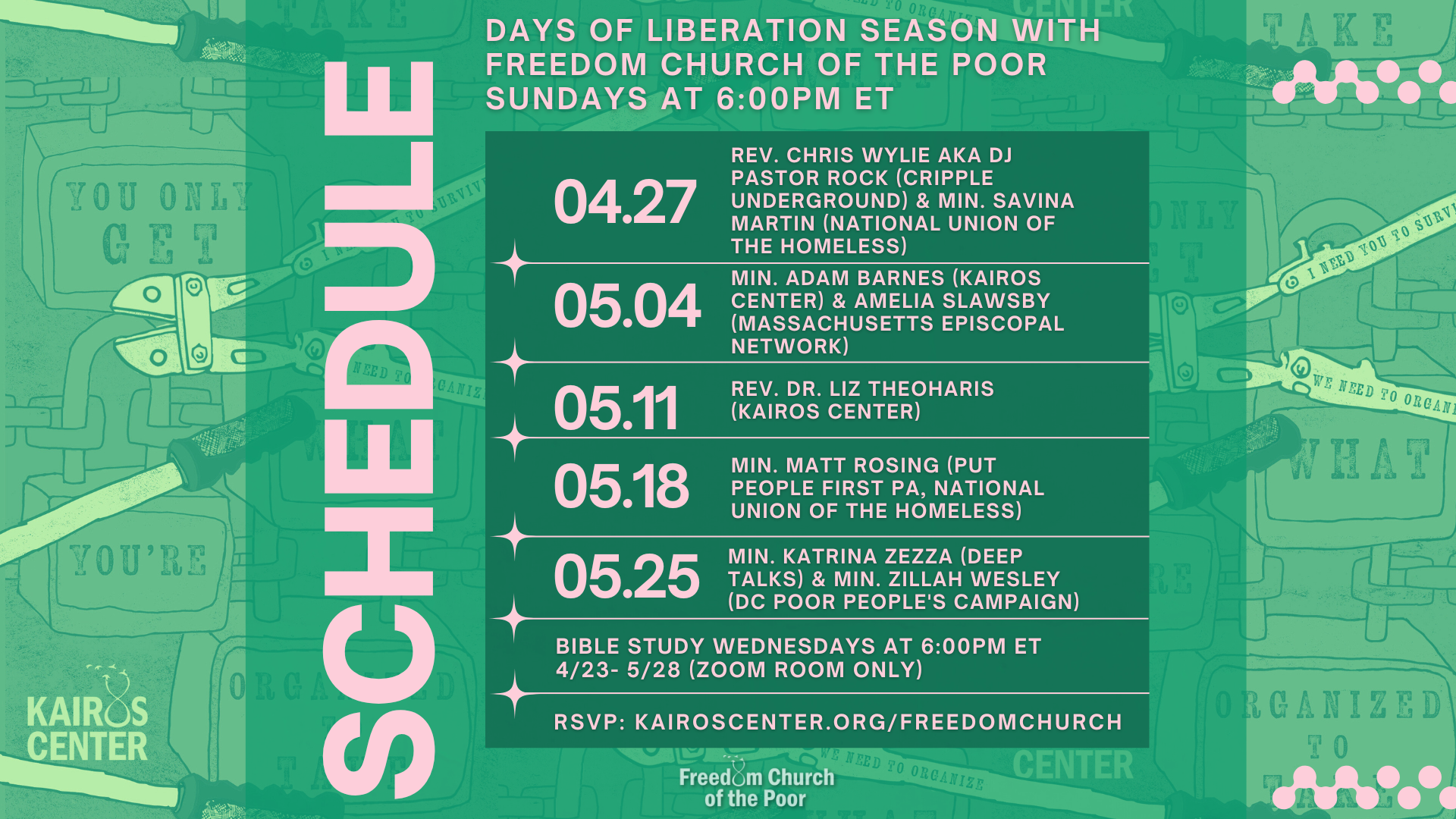 Freedom Church of the Poor - Kairos Center